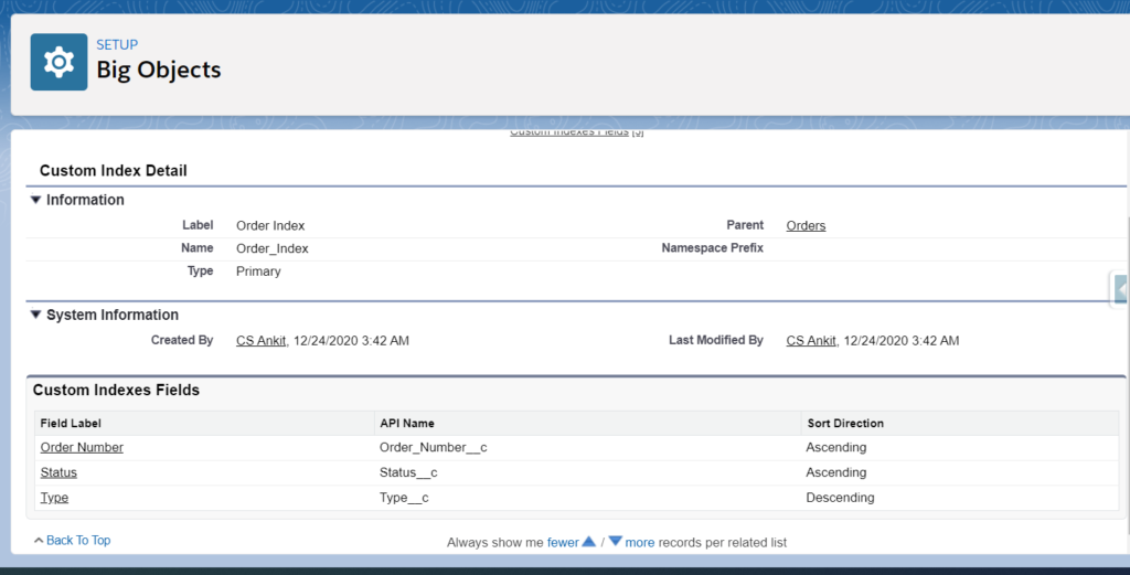 Defining and Inserting Data Into Big Objects - ABSYZ