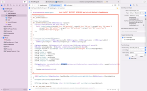 How to Add an iOS Native Framework in React Native Project? - ABSYZ