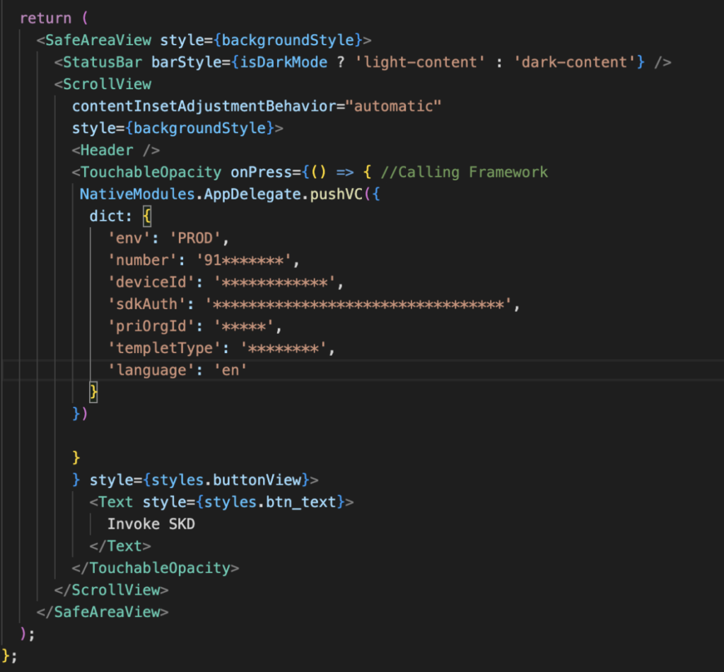 How To Add An Ios Native Framework In React Native Project Absyz